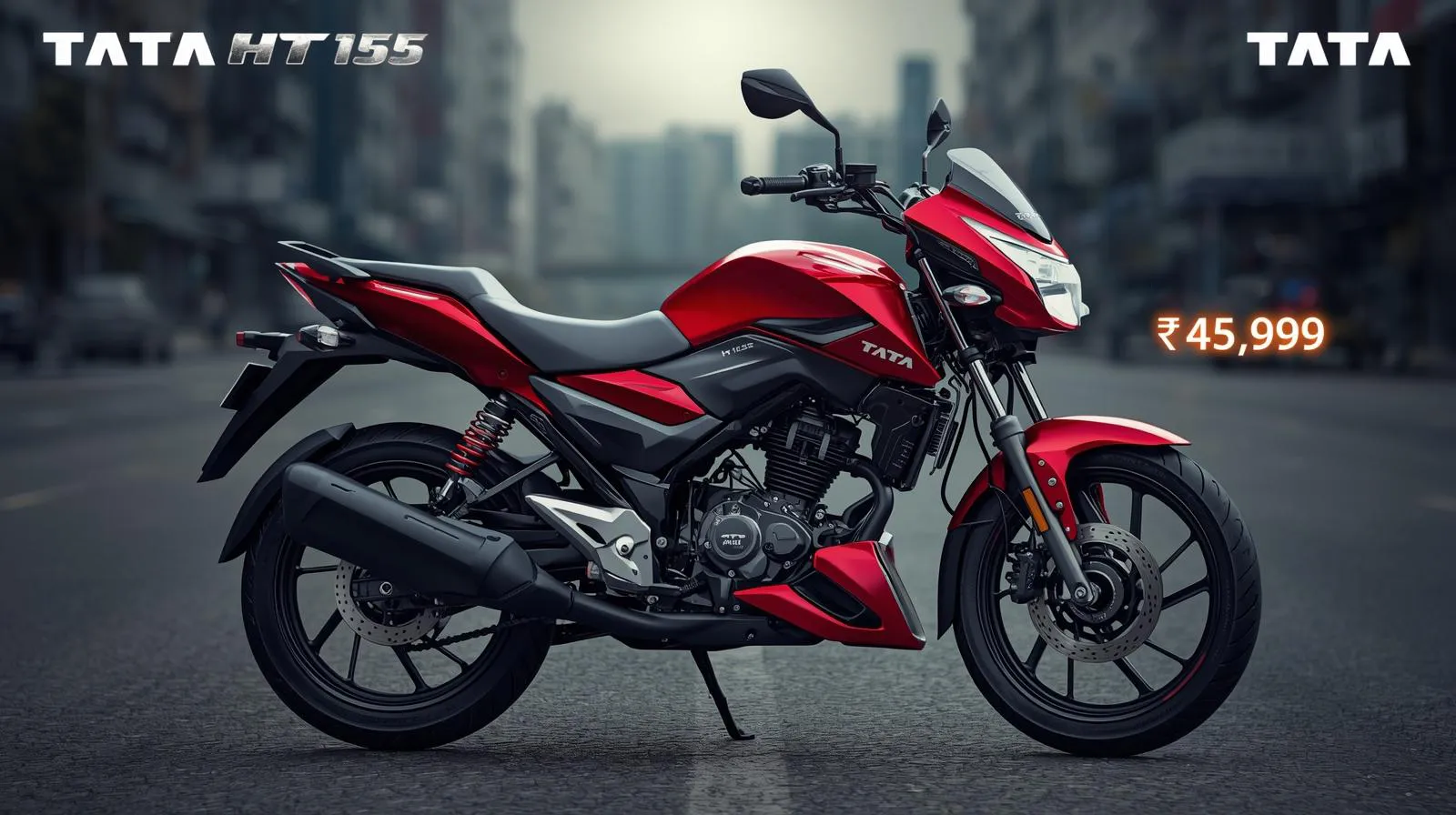 Tata HT 155 2026 – India’s Most Affordable 155cc Bike